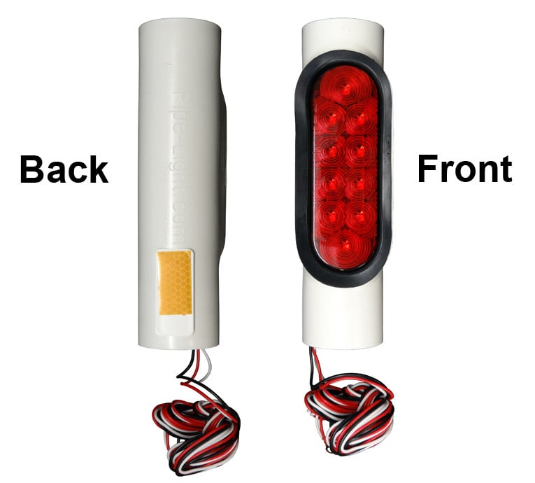 Pipe-Light® Guide-On Lights - 1 Pair - 10 LEDs - Marker Lights ...