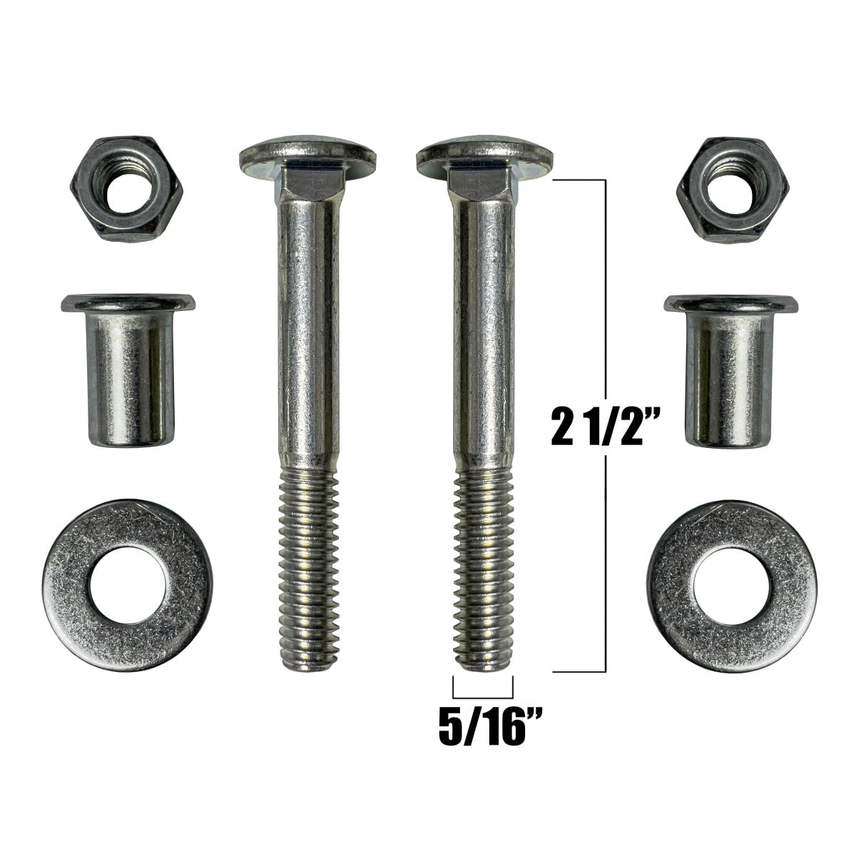 Bolt kit for Door Hasps - Trailer Door Hardware - Door & Gate Hardware ...