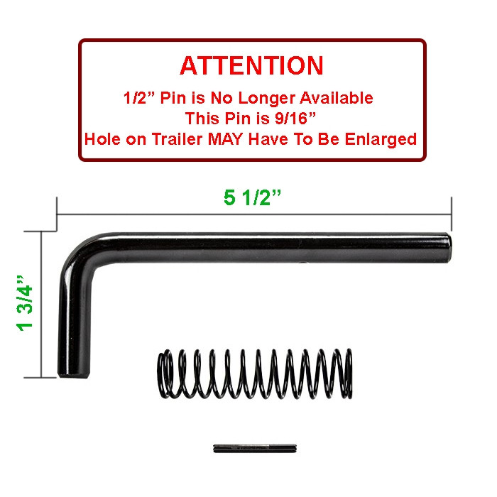 Carry-On Trailer Gate Spring Latch Kit #819 - Trailer Door Hardware ...
