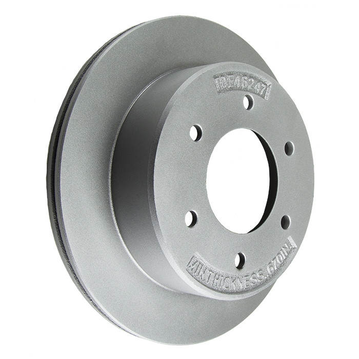 12" Eliminator Brake Rotor "Cap Over Style" - 6 on 5 1/2" - Galv-X ...