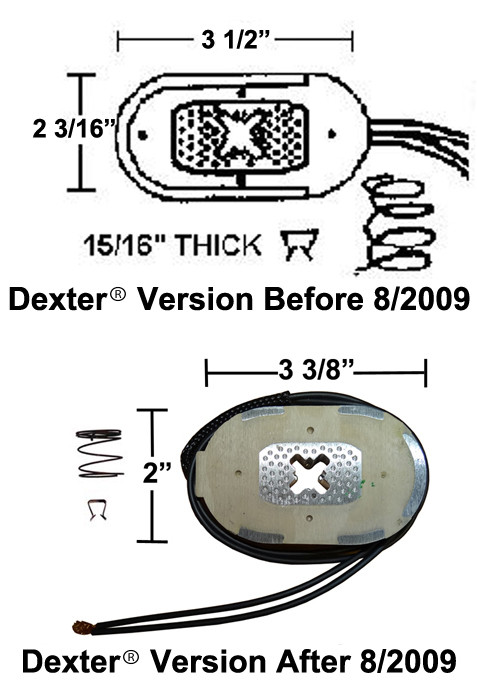 Magnet Kit with Clip and Spring - Fits 12" x 2" Dexter® Electric Brake ...