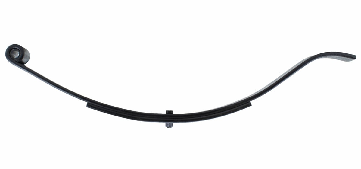 24 1/4" Radius End Slipper Leaf Spring - 2 Leaves 1 3/4" Wide - 1,000 ...