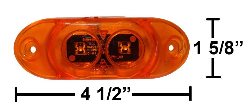 LED Marker Light - Amber - Innovative 257-1110-1 - Marker Lights ...