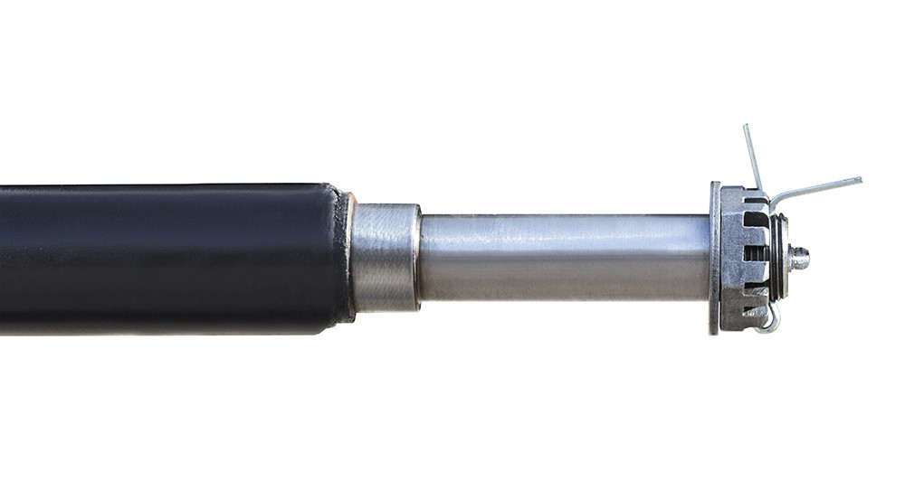 Painted 1 3/4" Round Trailer Axle - 2,200 lbs. Capacity with 1 1/16" EZ ...