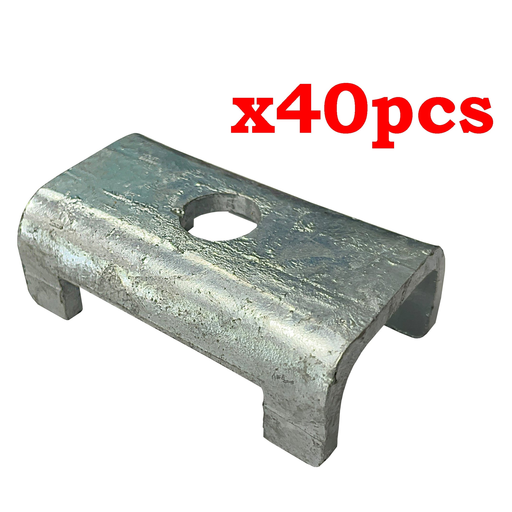 40 pc Axle Spring Seats (Galvanized) for 2" Square Axles - Products