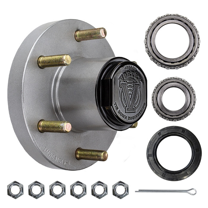 6 Bolt on 5 1/2" Vortex Hub with 1 3/4" x 1 1/4" Bearings (25580 x ...
