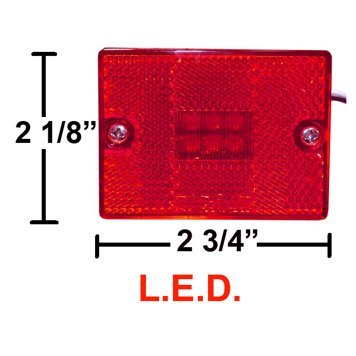 Optronics LED Marker Light - Red