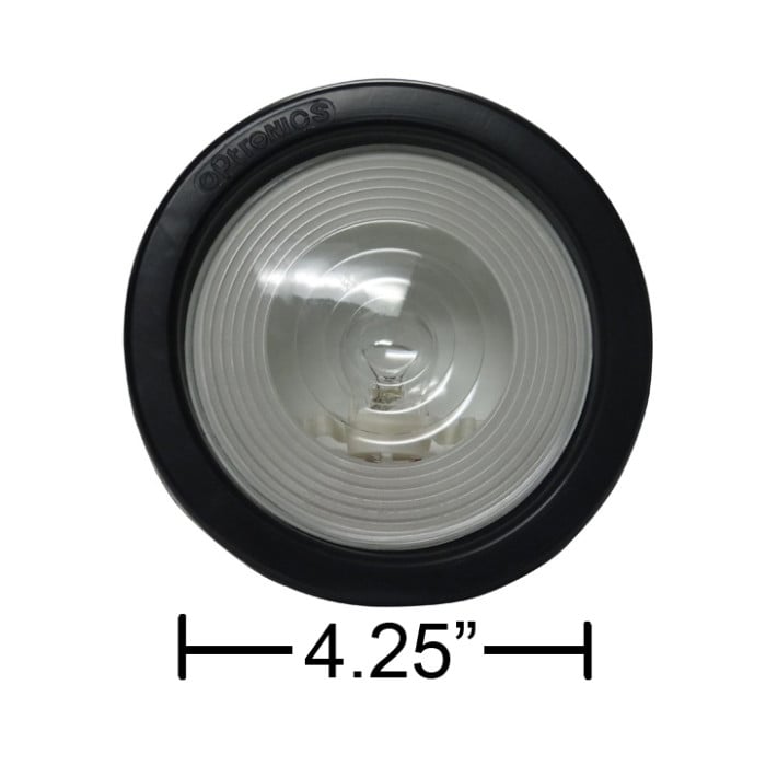 Optronics BU44CBP - 4" Round Backup Light