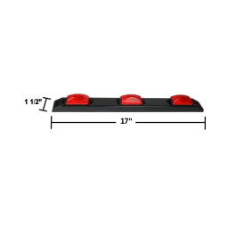 3 Bar Light - Red