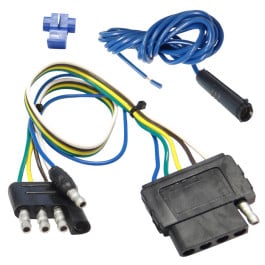 4-Way Flat to 5-Way Flat Connector Adapter